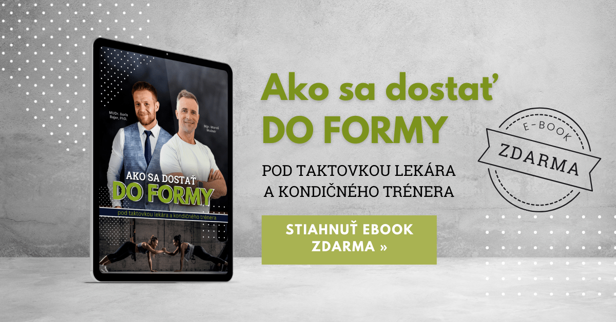 E-Book ZDARMA: Ako sa dostať do formy pod taktovkou lekára a trénera